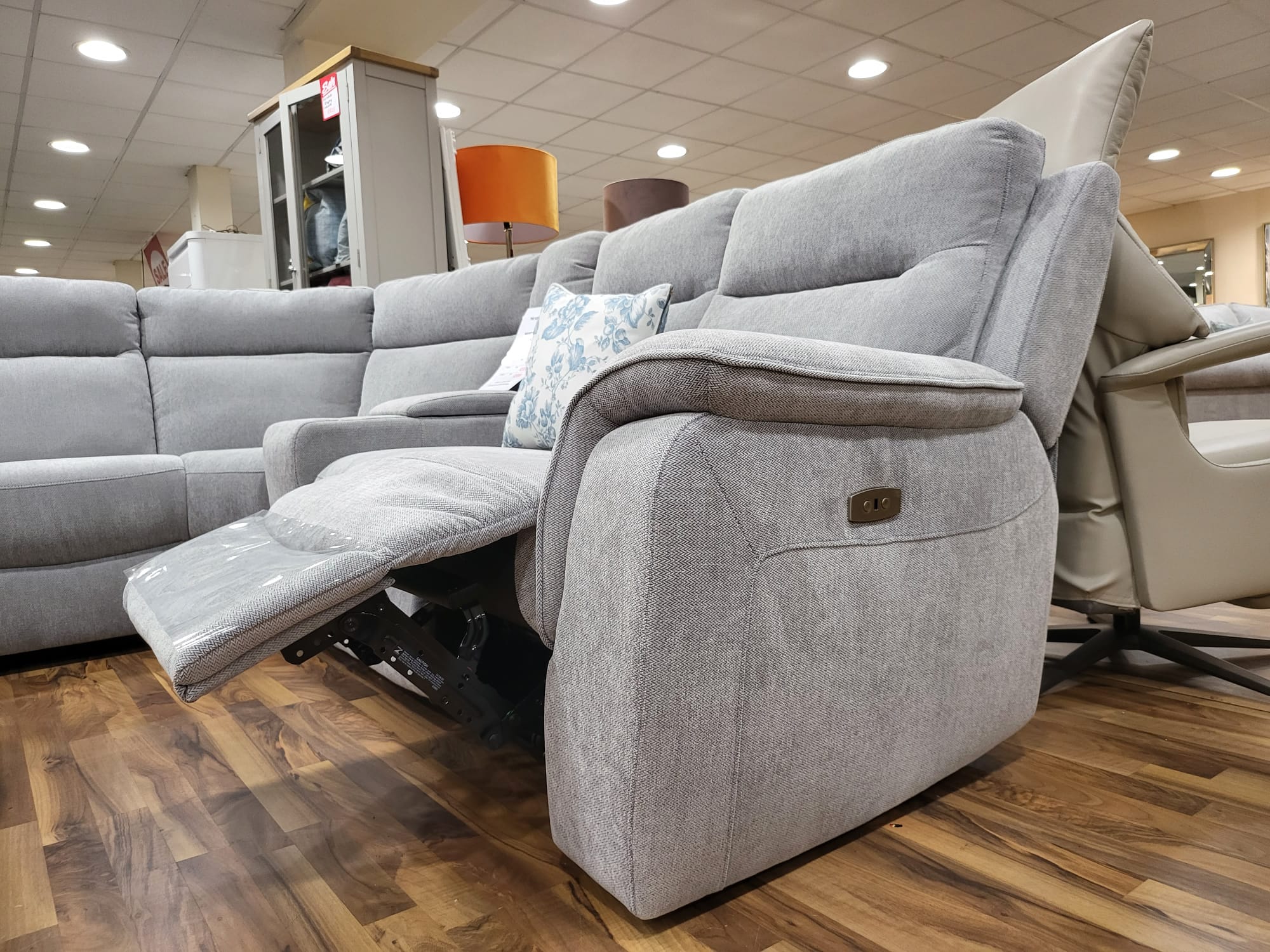 Harley Corner Sofa Electric Recliner's - The Furniture Centre Cork