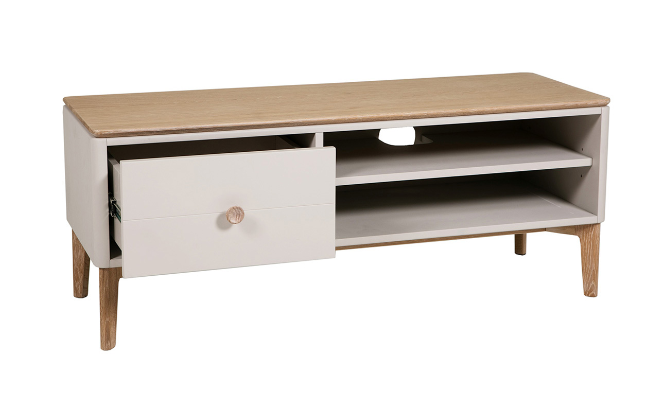 Marlow Oak TV Unit - The Furniture Centre Cork