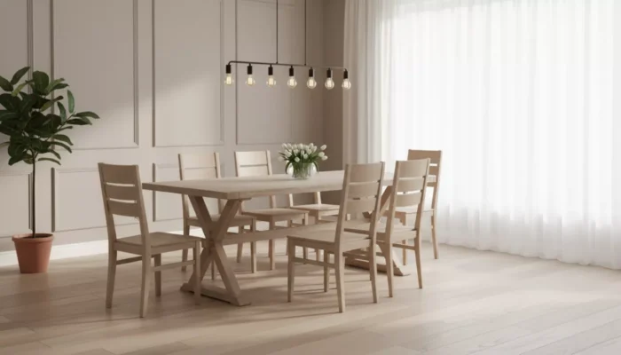 Valent 2100 Dining Table Natural - The Furniture Centre Cork